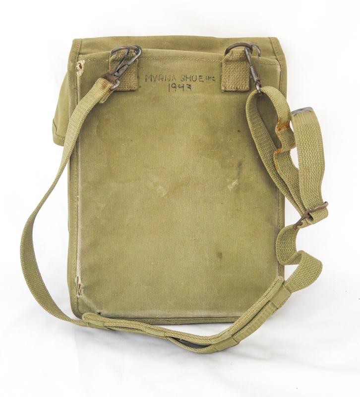 Dragoon Militaria | WW2 US army M1938 map case - 1943