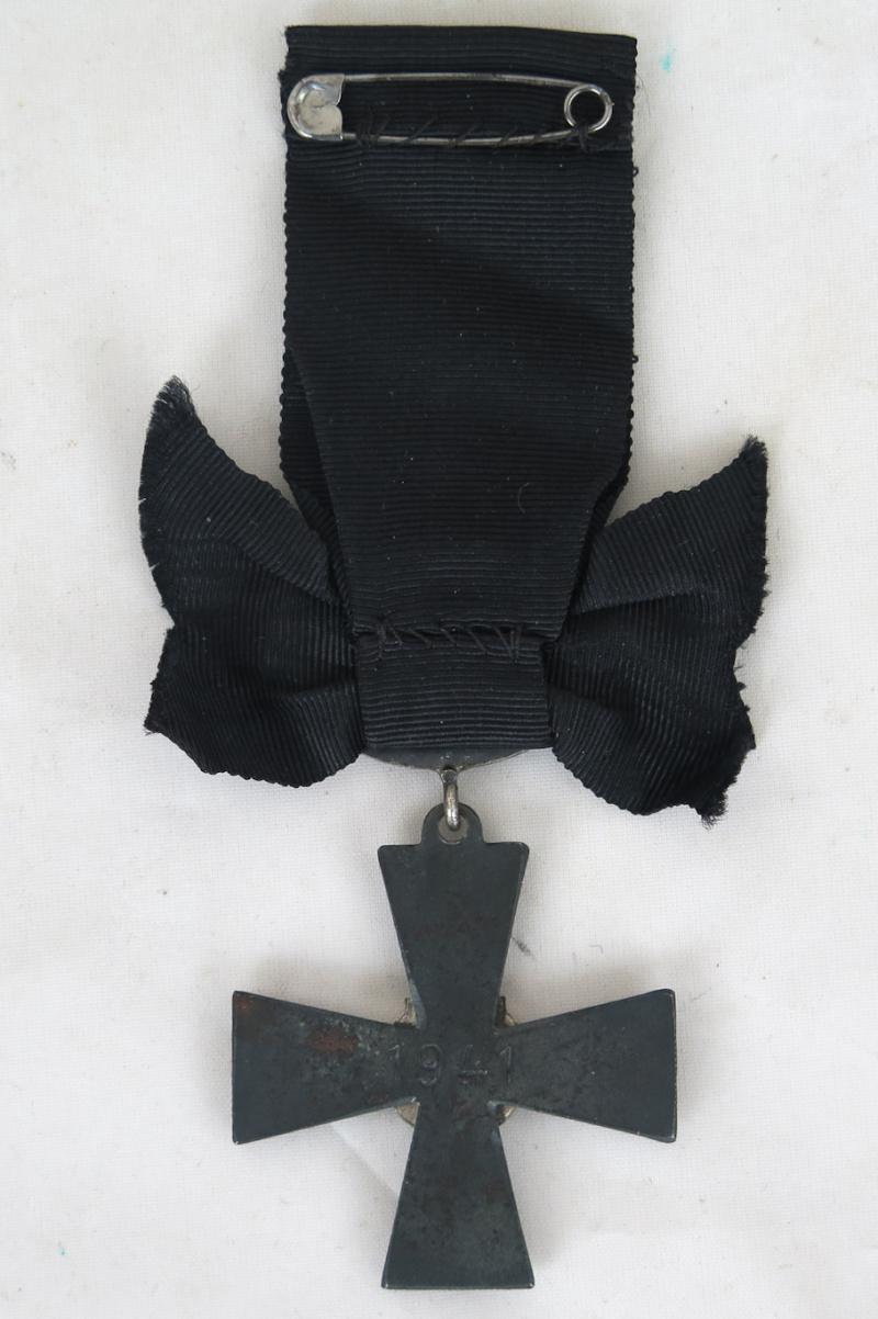 Dragoon Militaria | WW2 Finnish Freedom cross 4th class 1941 - sorrow cross