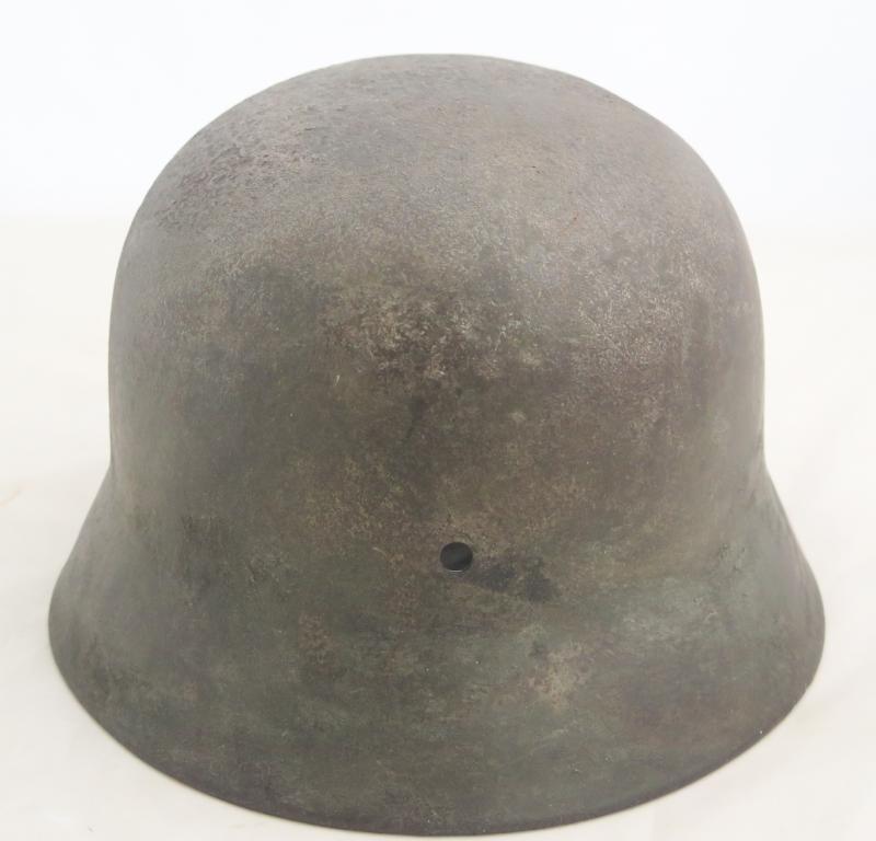 Dragoon Militaria | WW2 German M40 single decal steel helmet shell