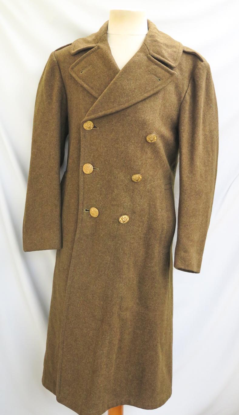 Dragoon Militaria WW2 US Army Wool Over Coat
