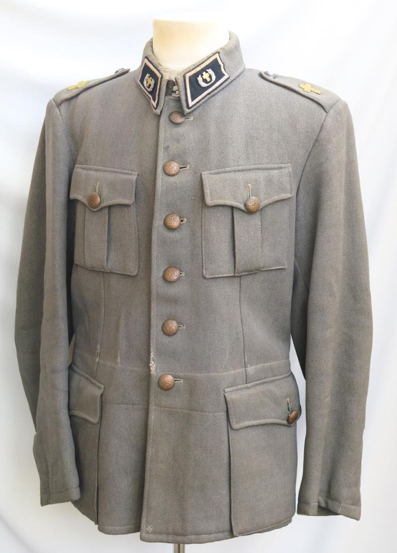 Dragoon Militaria | WW2 Finnish army M/36 field jacket - Military Chaplain
