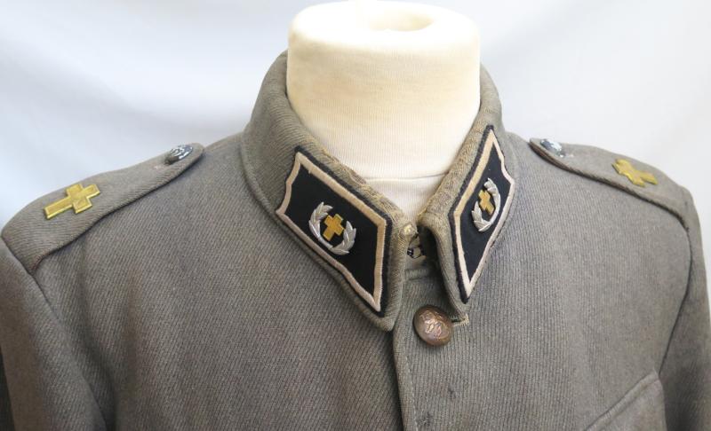 Dragoon Militaria | WW2 Finnish army M/36 field jacket - Military Chaplain