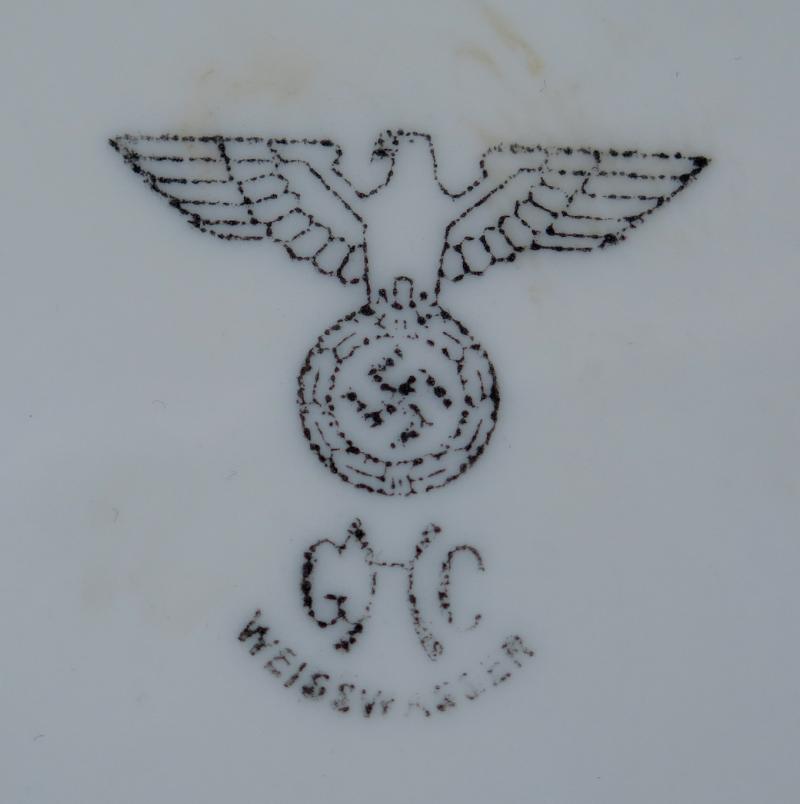 Dragoon Militaria | WW2 German Wehrmacht army mess hall soup plate