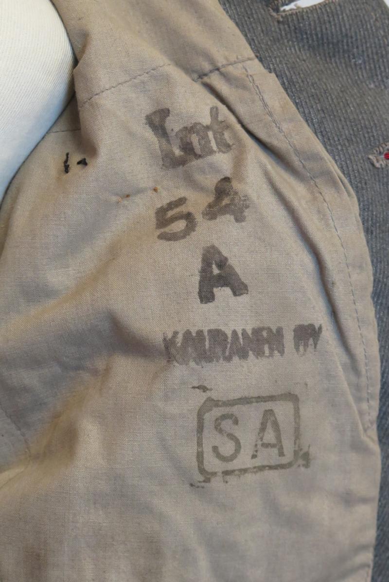 Dragoon Militaria | WW2 Finnish army M36 field jacket vääpeli - Jäger ...