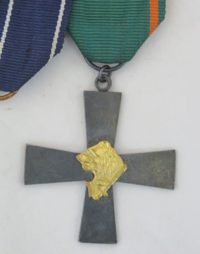 Dragoon Militaria | Finnish WW2 related 6 award medal bar - Border guards