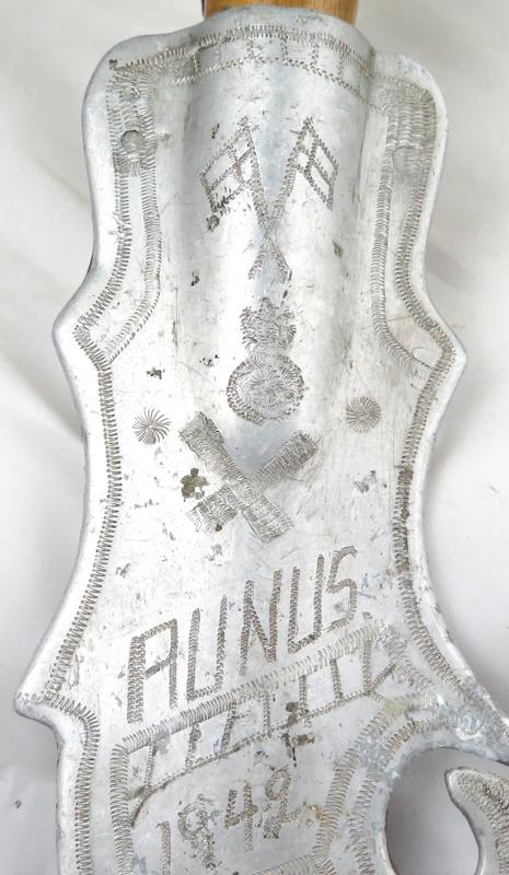 Dragoon Militaria | WW2 Finnish trench art side arm - Aunus 1942