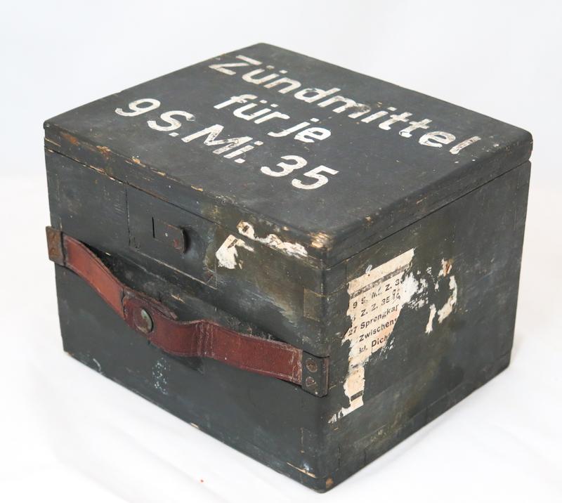 Dragoon Militaria | WW2 German S-mine equipment box - 1940