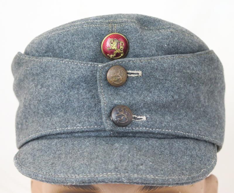 Dragoon Militaria | WW2 Finnish M36 field cap early pattern with extra ...