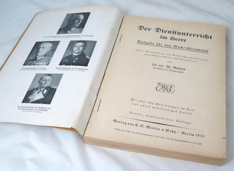 Dragoon Militaria | WW2 German Reibert series soldier hand book ...