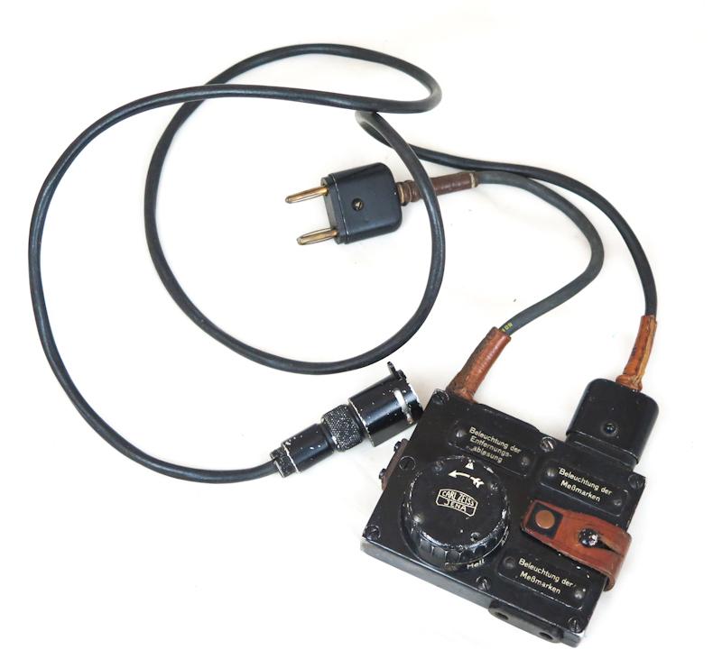 Dragoon Militaria | WW2 German optic junction box and light cord