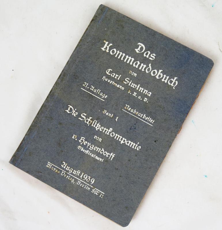 Dragoon Militaria | WW2 German Manual Das Kommandobuch - Die ...