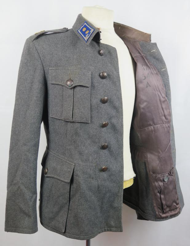 Dragoon Militaria | WW2 Finnish army supply lieutenant M36 field jacket ...