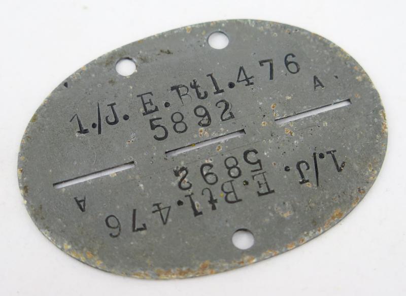 Dragoon Militaria | WW2 German Wehrmacht ID disc - infanterie ersatz ...