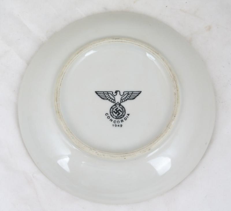 Dragoon Militaria | WW2 German Wehrmacht army mess hall cup and plate ...