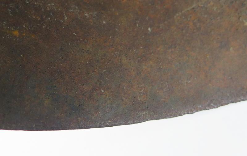 Dragoon Militaria | WW2 Finnish war trophy helmet Ssh36 battle damage shell